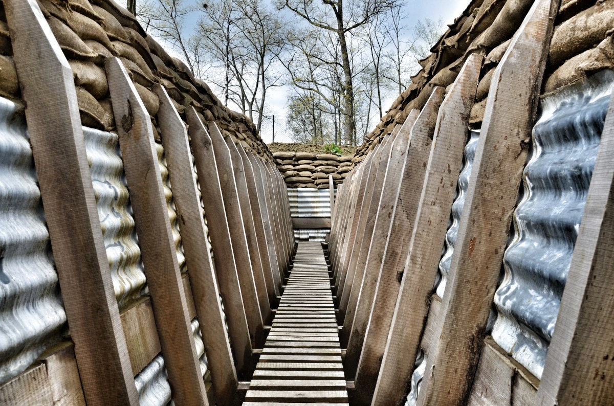 The Western Front: WW1 Trench Warfare – Old Front Line