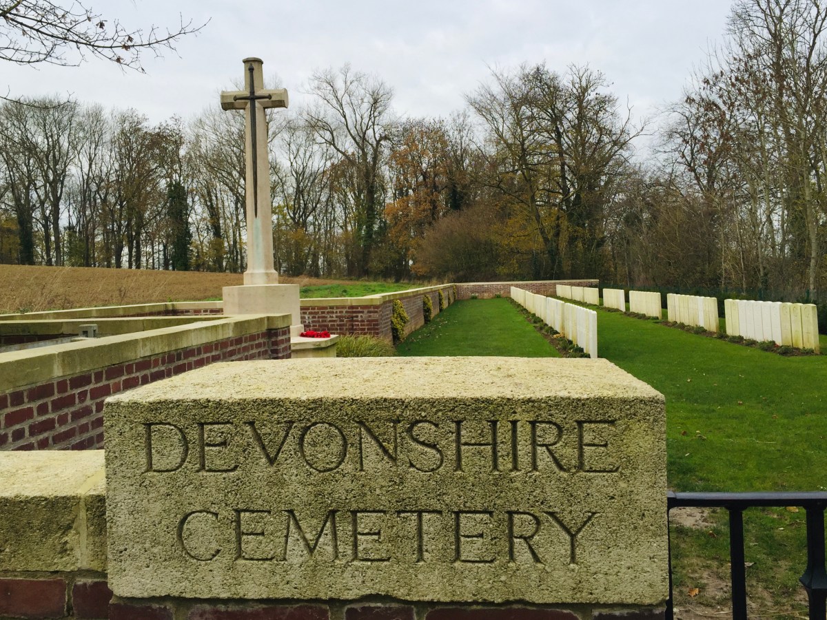 Walking The Somme: The Devonshire Cemetery – Old Front Line