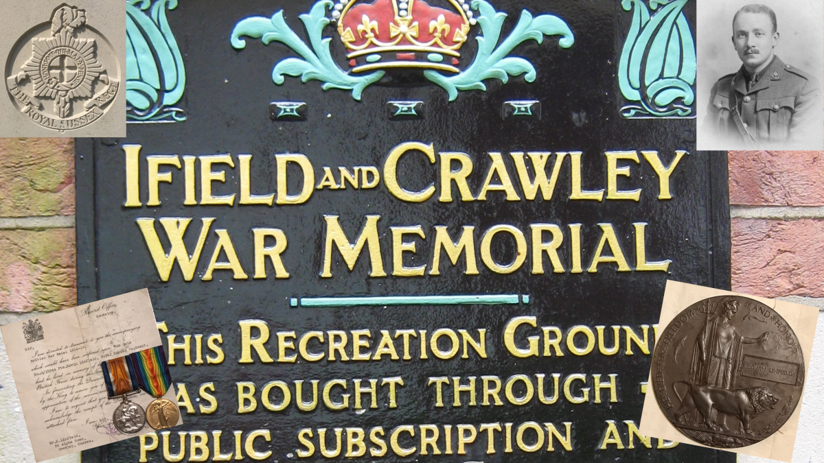 Crawley War Memorial with Renny Richardson – Old Front Line